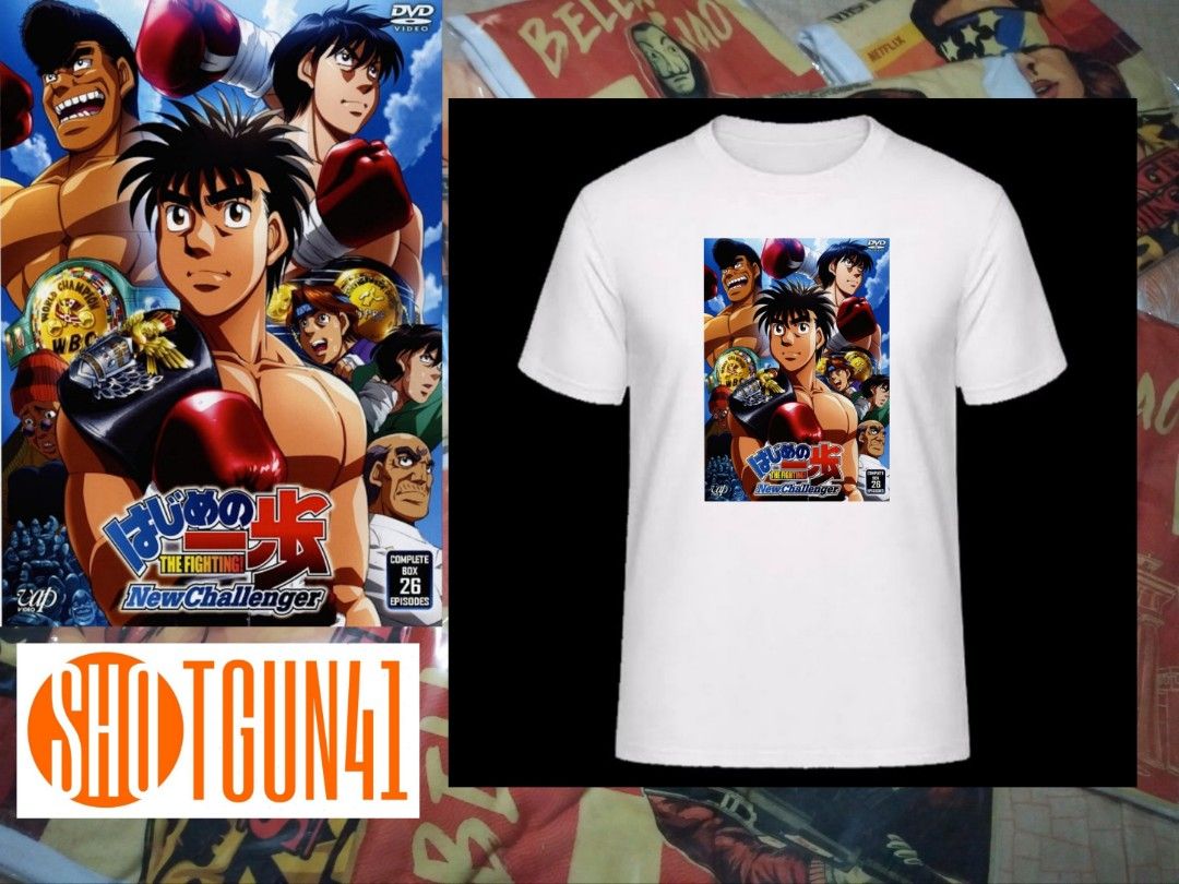 Hajime No Ippo Anime Tshirt, Men's Fashion, Tops & Sets, Tshirts & Polo ...