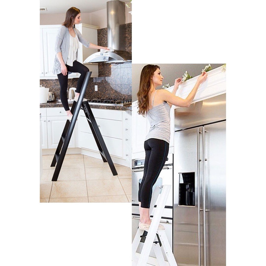 Hasegawa Lucano 4 Steps Ladder, Furniture & Home Living, Home ...