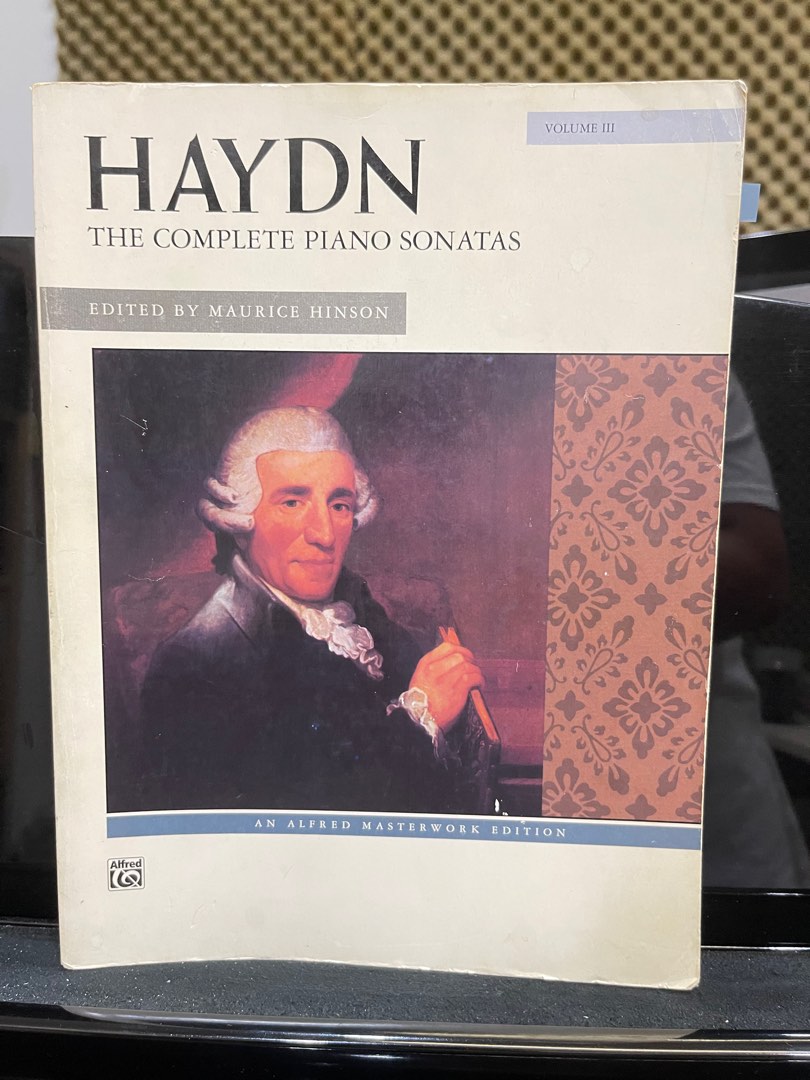 Haydn sonatas, Hobbies & Toys, Music & Media, Music Scores on Carousell