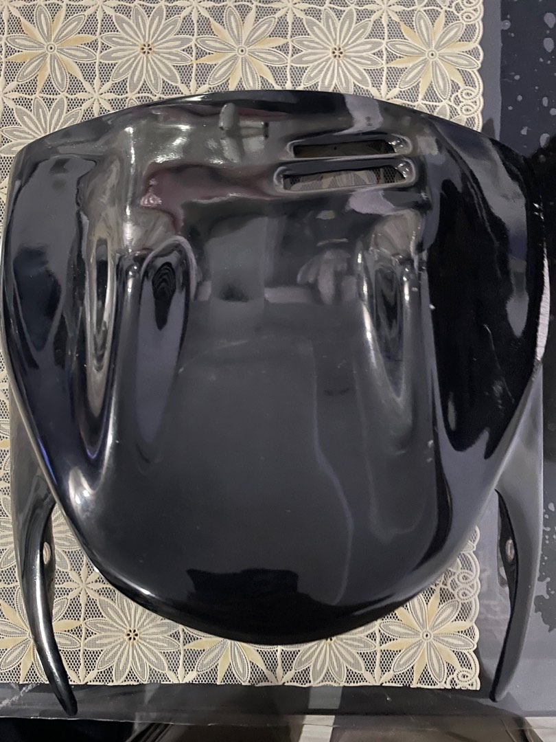 Heavy duty rack and headcowl Super 4, Motorcycles, Motorcycle ...