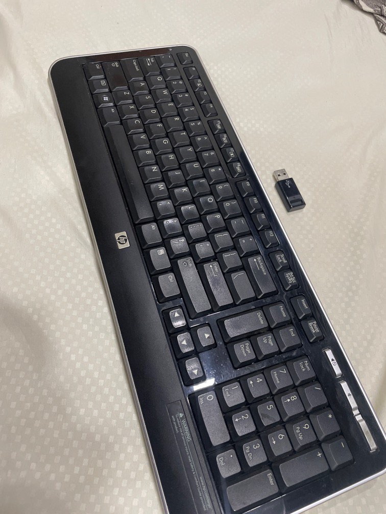 HP Wireless Keyboard, Computers & Tech, Parts & Accessories, Computer ...