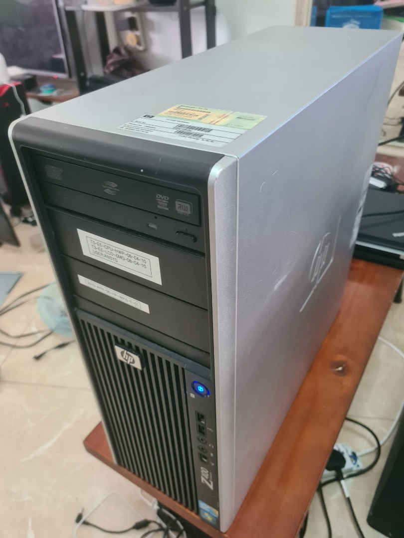 HP Z400 Workstation, Intel Xeon, 8GB, SSD, Windows 10, Computers & Tech ...