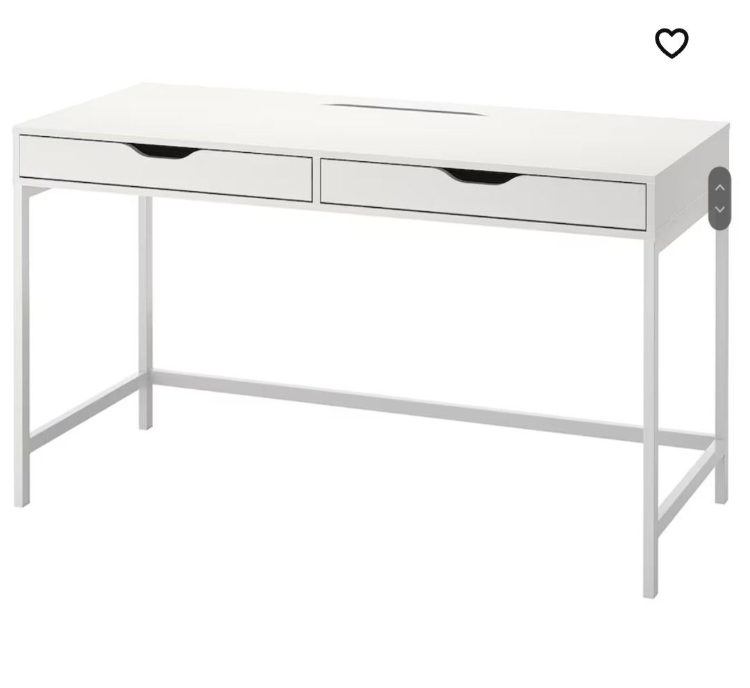 Ikea Alex Study Desk with 2 drawers, Furniture & Home Living, Furniture ...