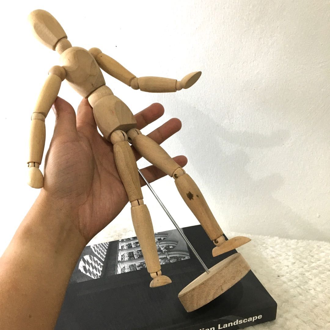 Ikea Gestalta Artist Figure Poseable Wooden Human Figure, Furniture ...