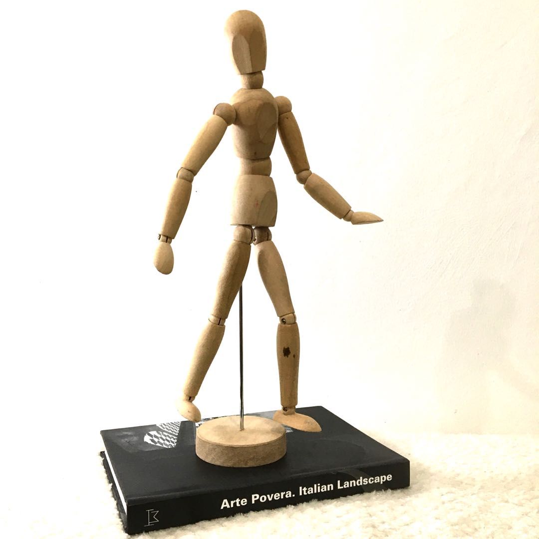 Ikea Gestalta Artist Figure Poseable Wooden Human Figure, Furniture ...