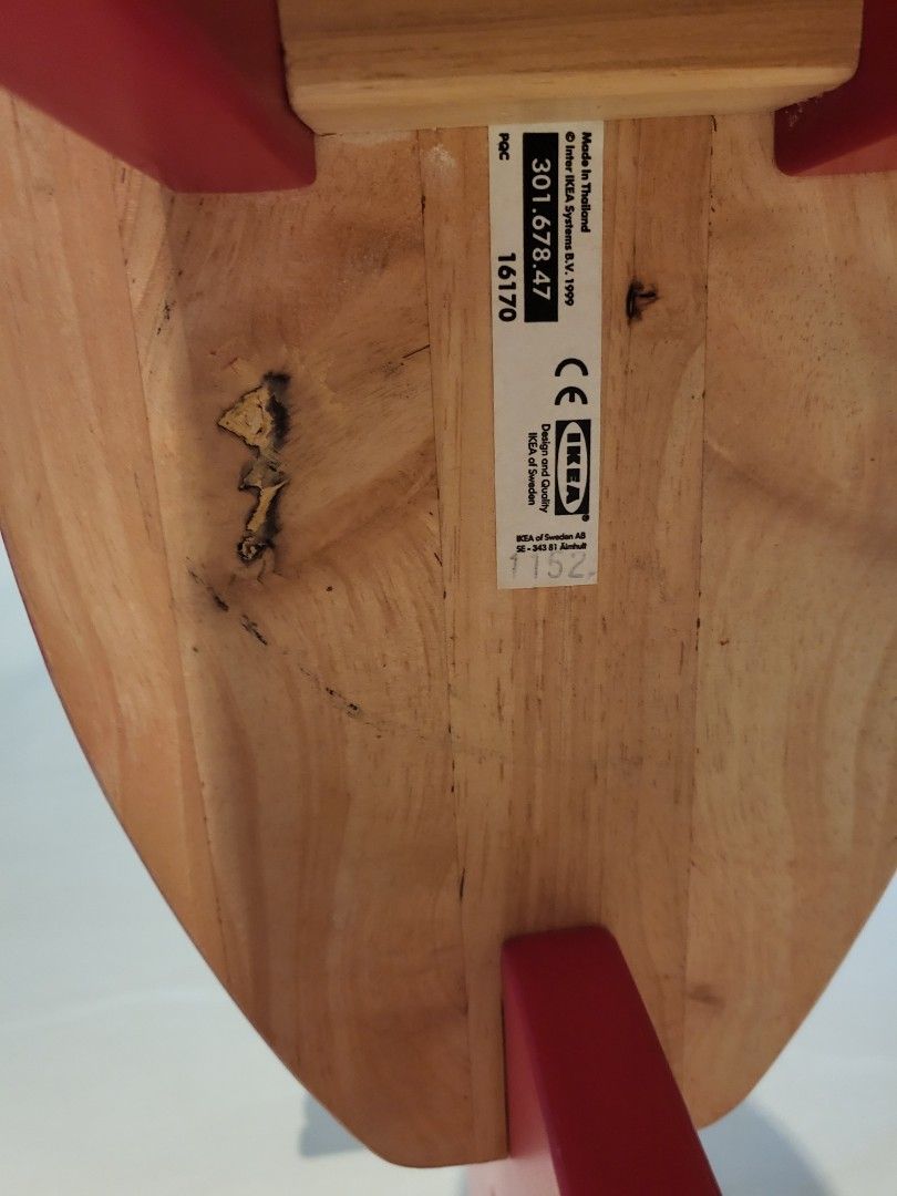 Ikea Ride On Ikea wooden ride on moose red, Babies & Kids, Baby Nursery ...