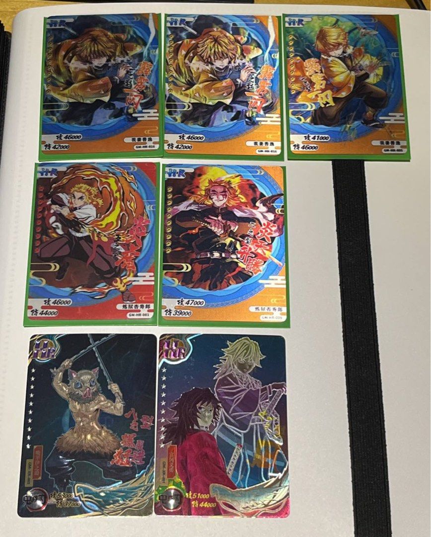 【INSTOCK】Demon Slayer Card | SSR Clearance| KNY | Rare Card | Premium ...