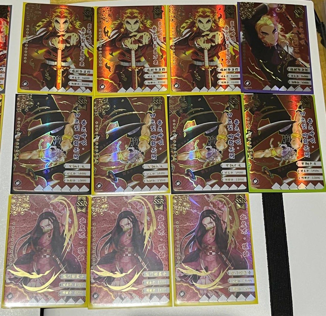 【INSTOCK】Demon Slayer Card | SSR Clearance| KNY | Rare Card | Premium ...