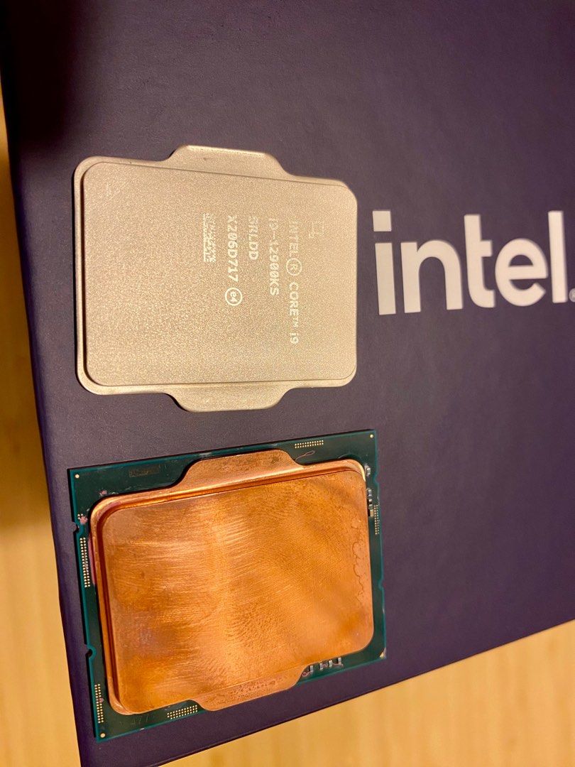 Intel 12900KS + copper IHS, Computers & Tech, Parts & Accessories ...