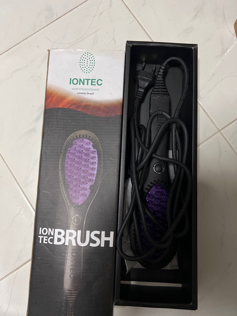 *Brand New* Iontec ionic ceramic Hair Brush, Beauty & Personal Care ...