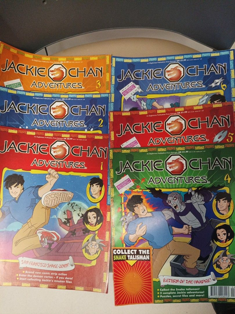 Jackie Chan adventures old school comic, Hobbies & Toys, Books ...