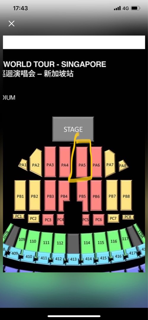 Jay Chou concert, Tickets & Vouchers, Event Tickets on Carousell