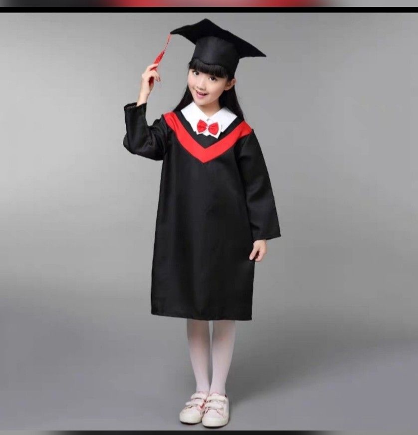 Kids graduation gown, Babies & Kids, Babies & Kids Fashion on Carousell