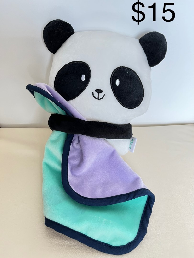 Kiwico Huggable Poppy Soft Toy Comfort Panda, Babies & Kids, Infant ...