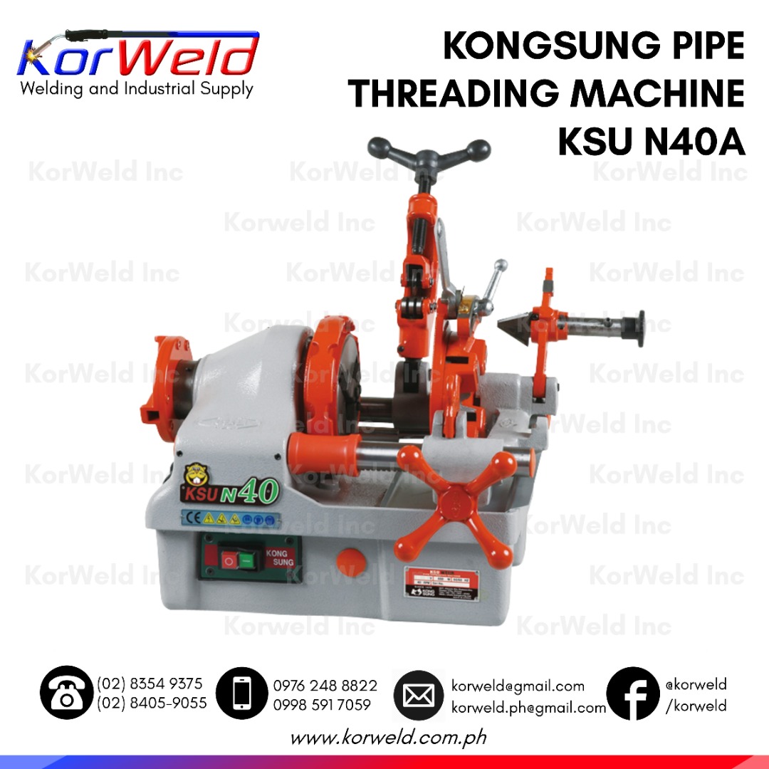 Kongsung Pipe Threading Machine N40A, Commercial & Industrial ...