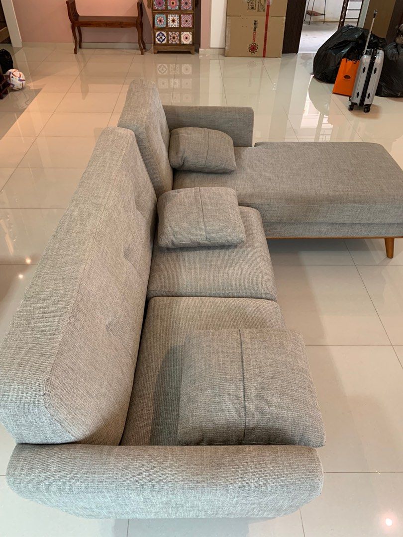 L Shape Sofa, Furniture & Home Living, Furniture, Sofas on Carousell