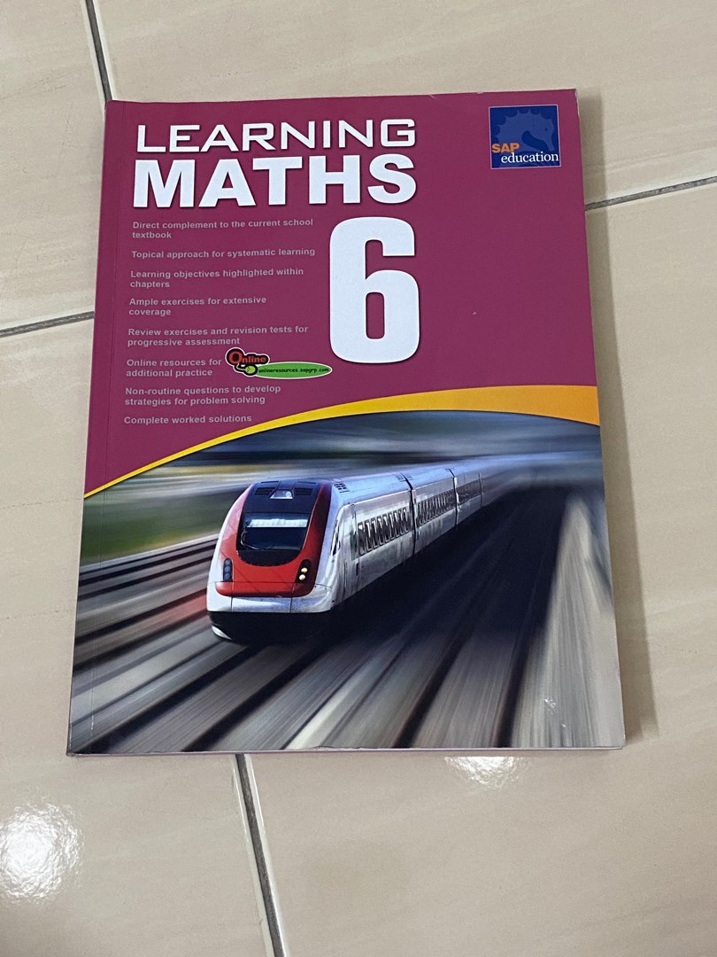 Learning Maths Primary 6 SAP Education, Hobbies & Toys, Books ...