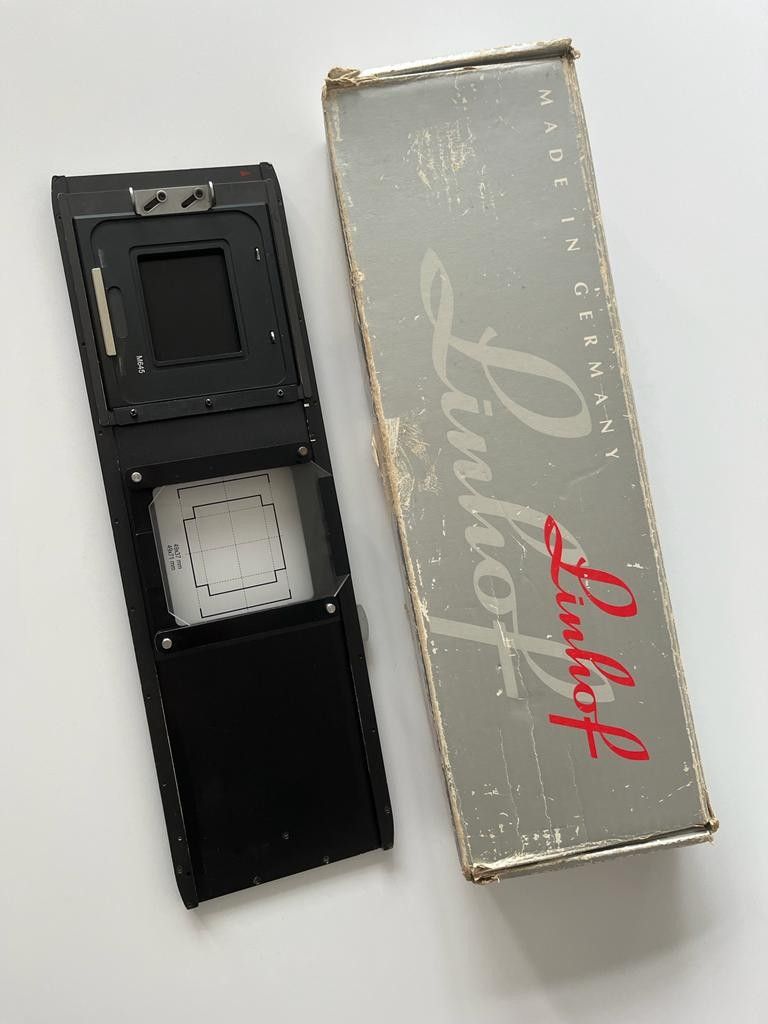 Linhof M679 sliding holder for Mamiya M645 Digital back., Photography ...