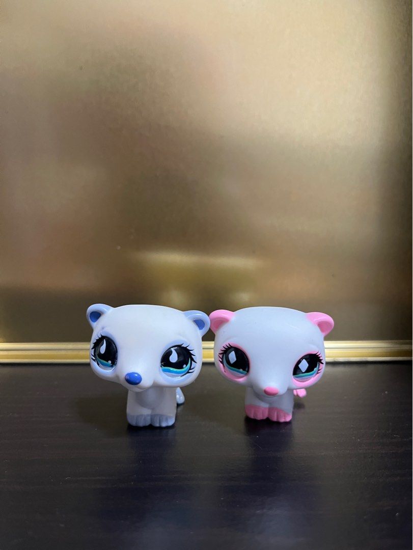littlest pet shop (lps) ferrets, Hobbies & Toys, Toys & Games on Carousell