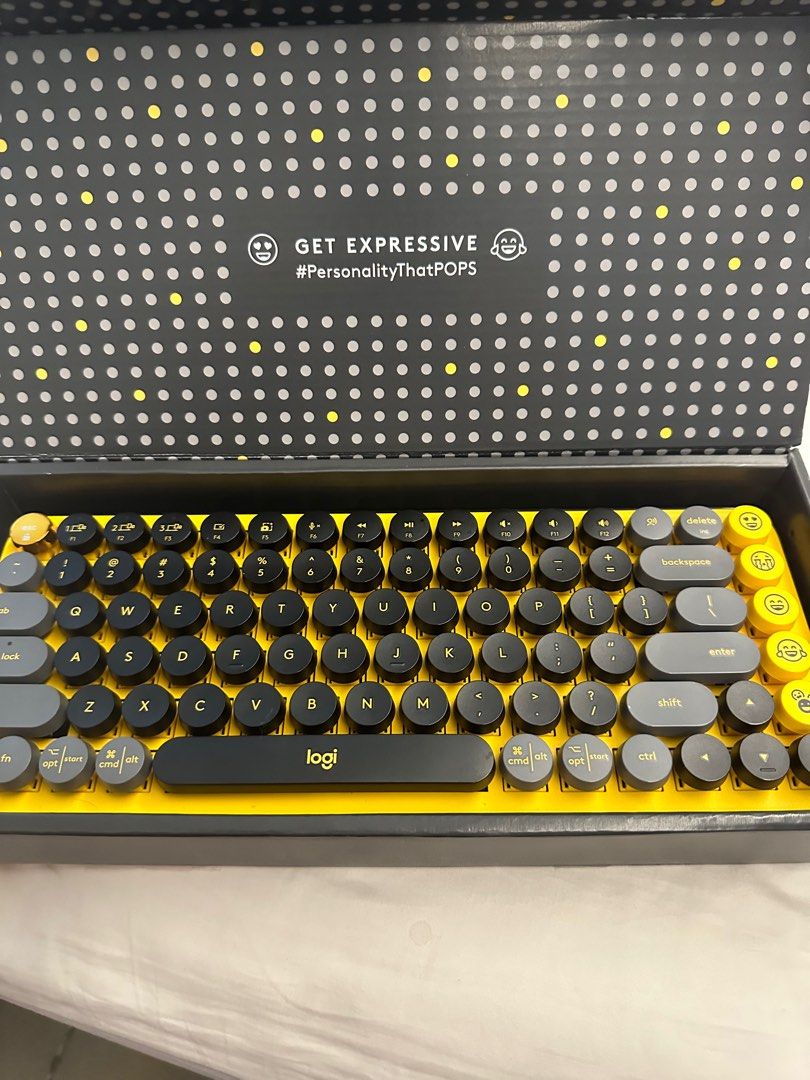 Logitech Pop Keys keyboard, Computers & Tech, Parts & Accessories ...