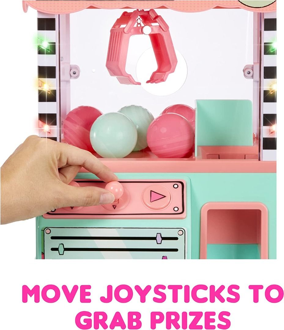 LOL Surprise Minis Claw Machine Playset with 5 Surprises Including a ...