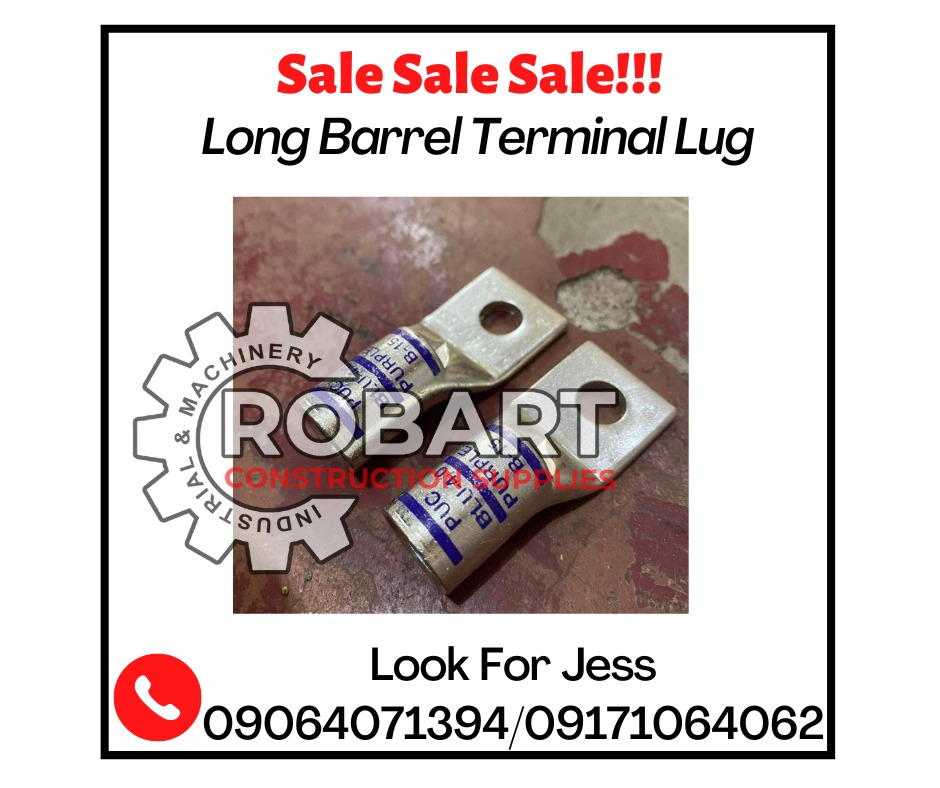 Long Barrel Terminal Lug, Commercial & Industrial, Construction ...