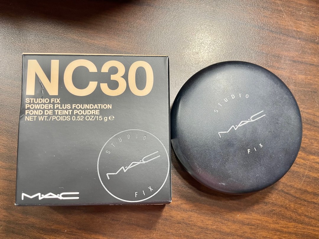 MAC Studio Fix Powder Foundation - NC30, Beauty & Personal Care, Face ...