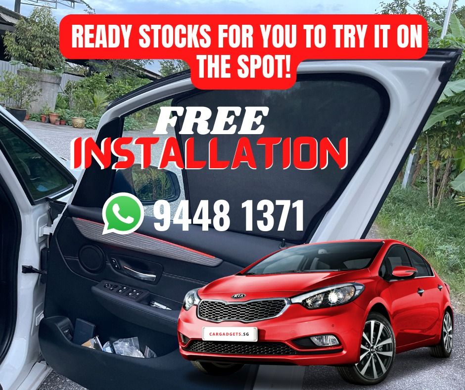 Magnetic Sunshade for Mercedes ,A class , B class, C class,E class ...