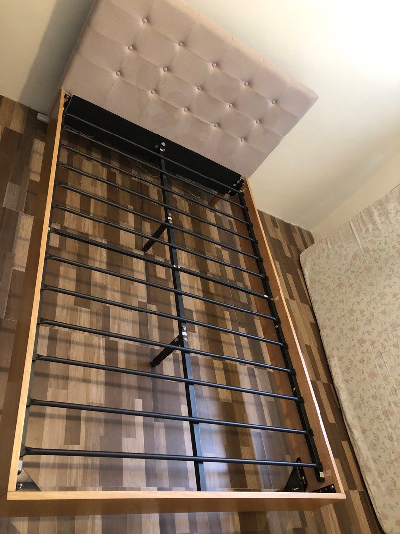 Mandaue Foam Semi Double Bed - Bed frame with headboard, Furniture ...