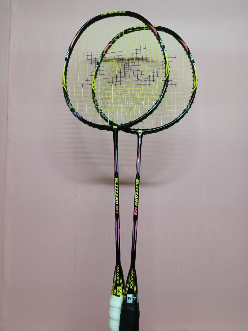 Maxx blizzard m3 rm 130 each, Sports Equipment, Sports & Games, Racket ...