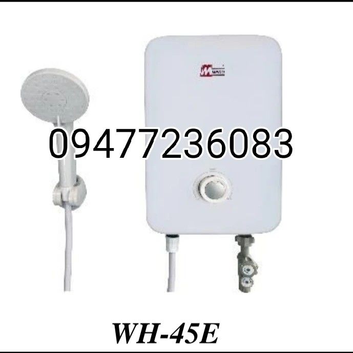 Meco tankless Shower heater, Furniture & Home Living, Bathroom ...