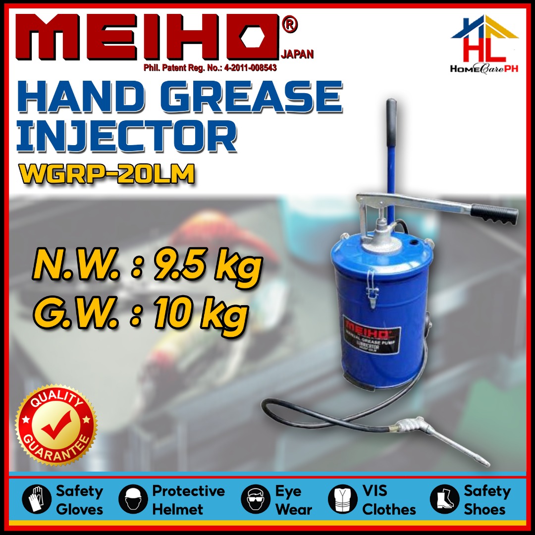 "Meiho" Hand Grease/ Hand Oil Injector, Commercial & Industrial ...