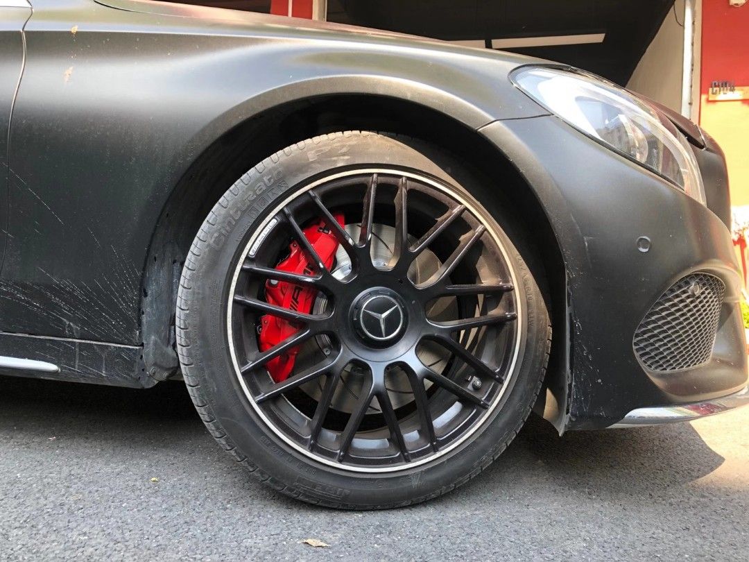 Mercedes C63 C63S Amg Brake 360mm 380mm, Car Accessories, Accessories ...