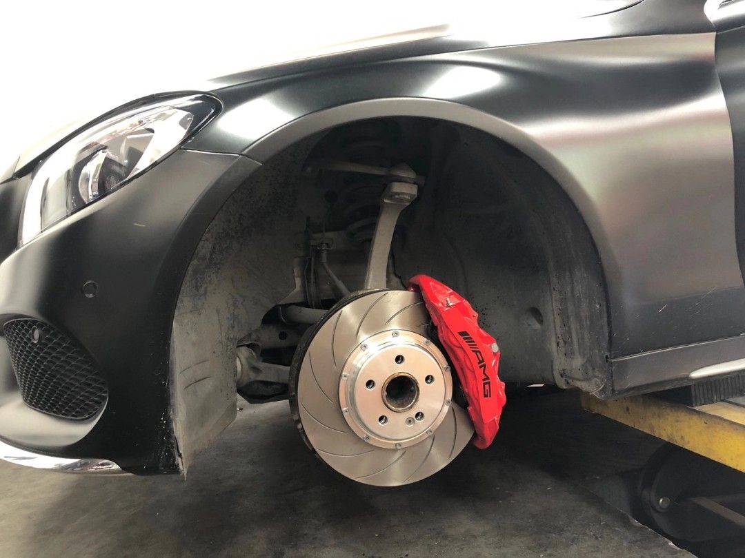 Mercedes C63 C63S Amg Brake 360mm 380mm, Car Accessories, Accessories ...