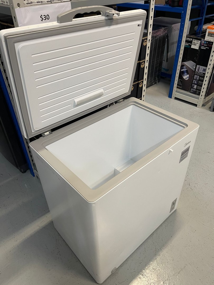 MIDEA MDRC280FZG01-SG CHEST FREEZER (GROSS 198L), TV & Home Appliances ...