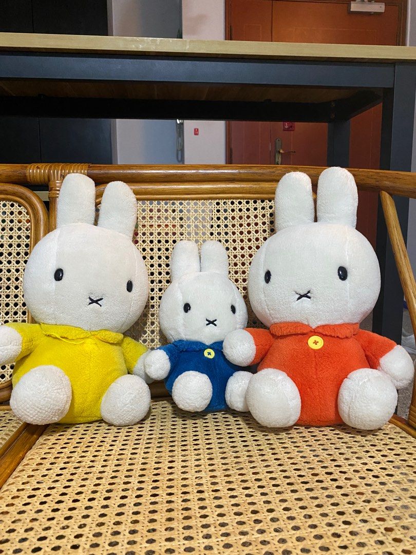 Miffy plush soft toys, Hobbies & Toys, Toys & Games on Carousell