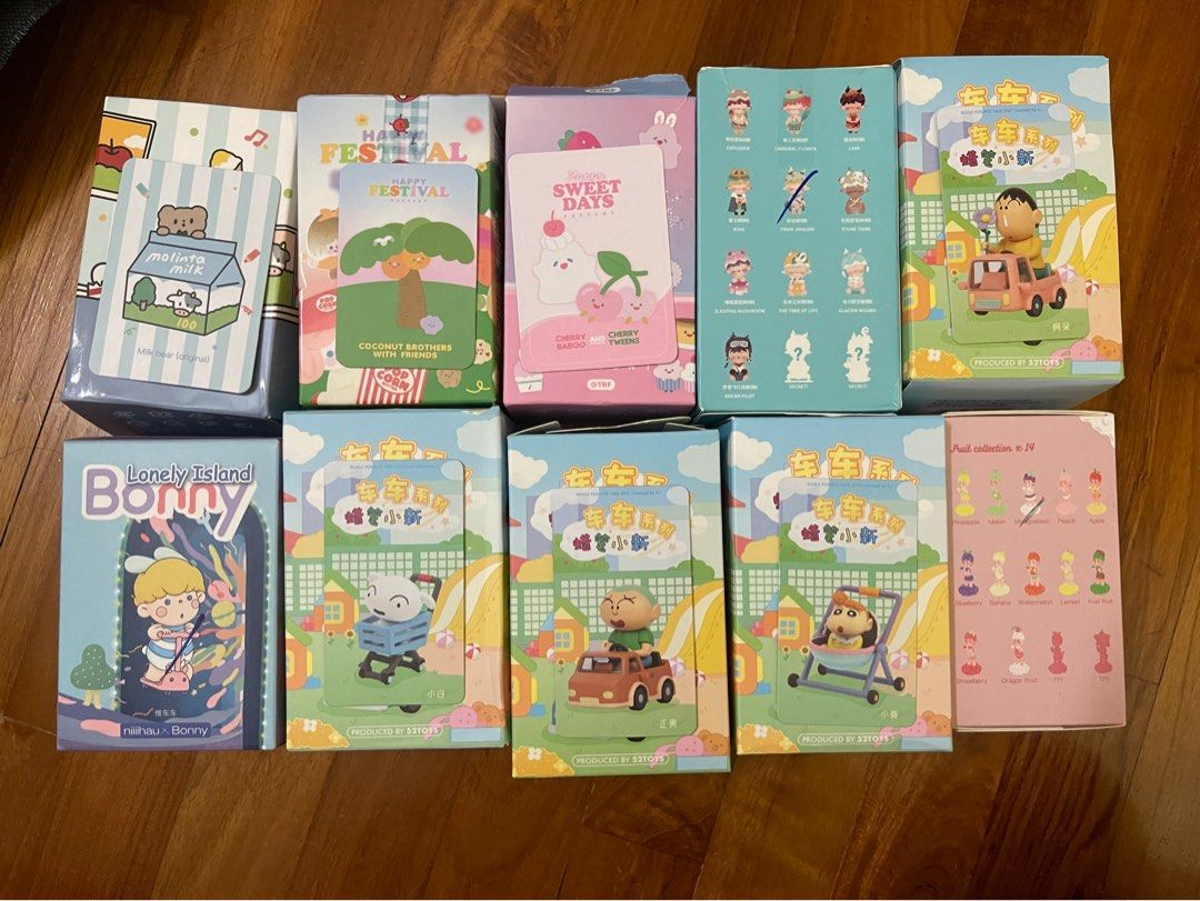 Popmart , Mimi , Crayon Chan , and Other Blind Box, Hobbies & Toys, Toys & Games on Carousell