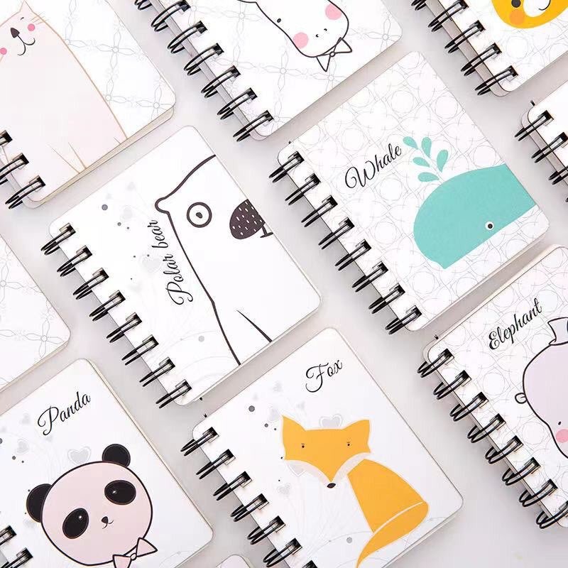 Mini Notebook - Cute Animal Design, Hobbies & Toys, Stationary & Craft ...