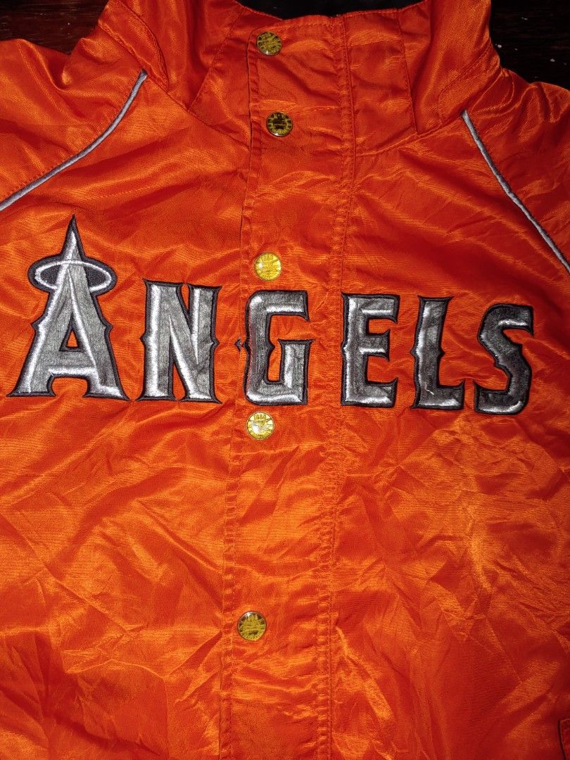 MLB Angels varsity jacket, Men's Fashion, Coats, Jackets and Outerwear ...