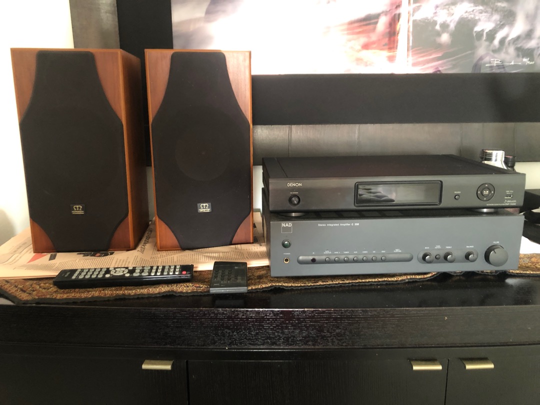 [Monitor Audio Speaker, NAD Amplifier & CD Player, Denon Network Player ...