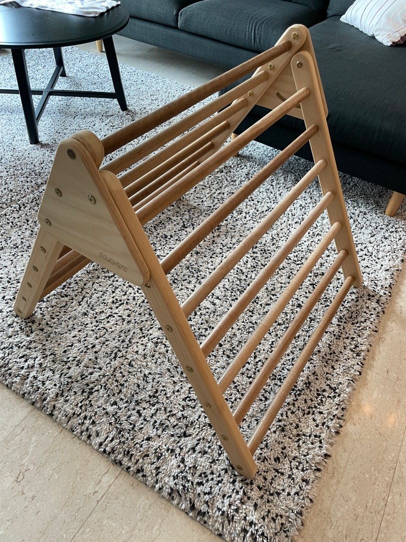 Moov Baby folding Pikler triangle, Babies & Kids, Infant Playtime on ...