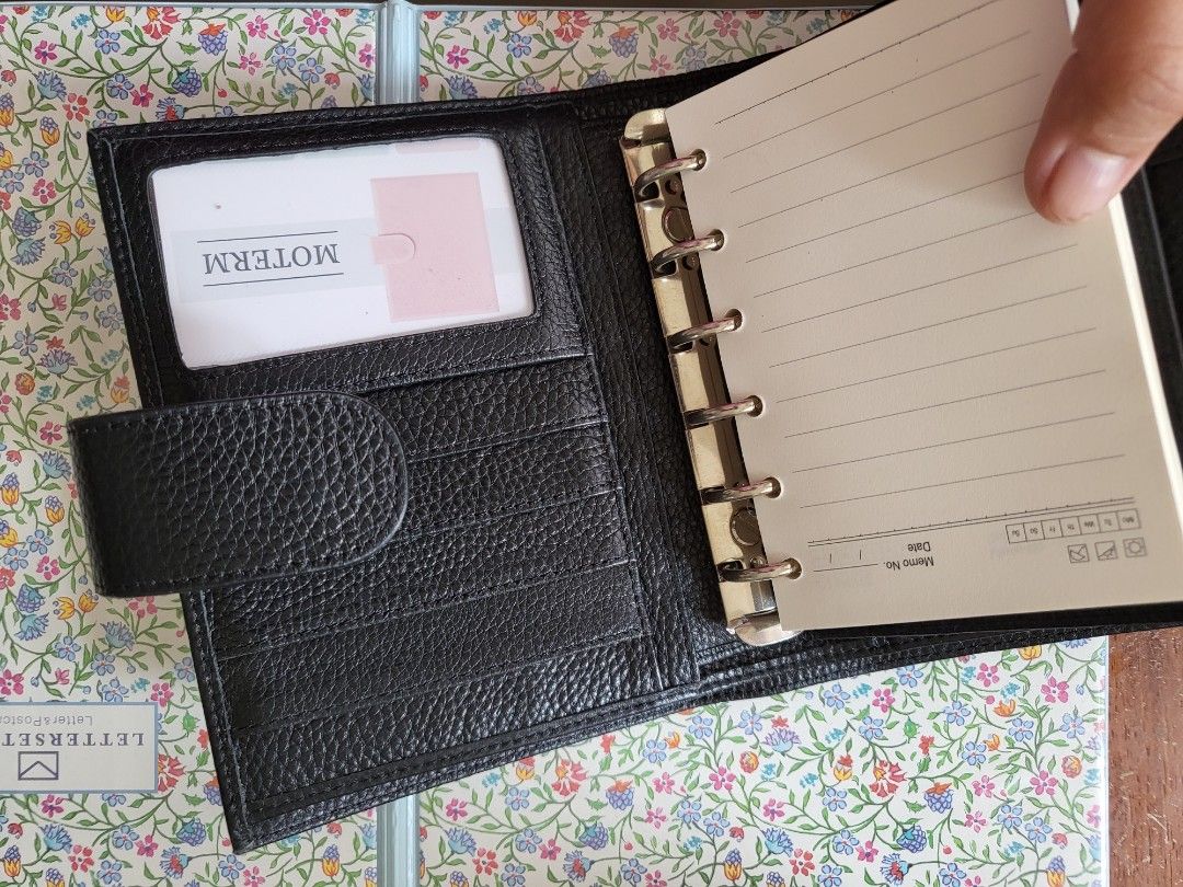 MOTERM VERSA POCKET ALA GILLIO MIA CARA LEATHER PLANNER BINDER JOURNAL ...