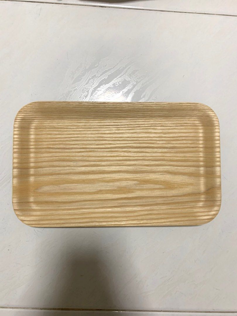 MUJI Wooden Tray, Furniture & Home Living, Home Decor, Vases ...