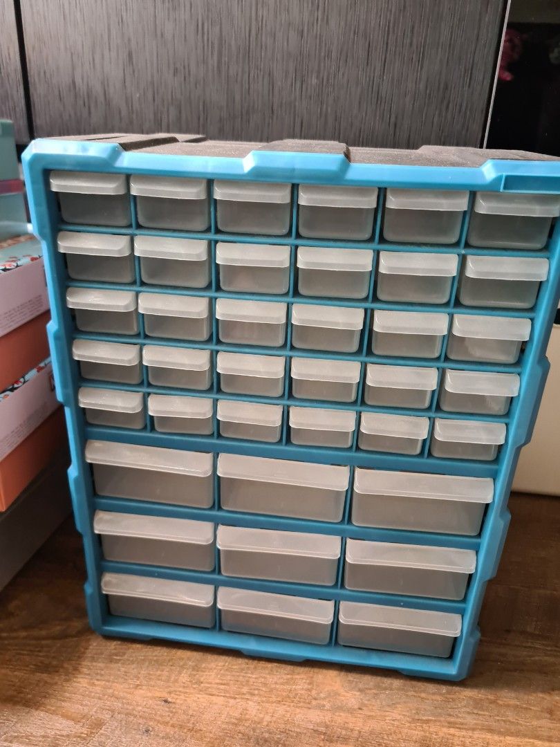 Multi drawer storage box, Furniture & Home Living, Home Improvement ...