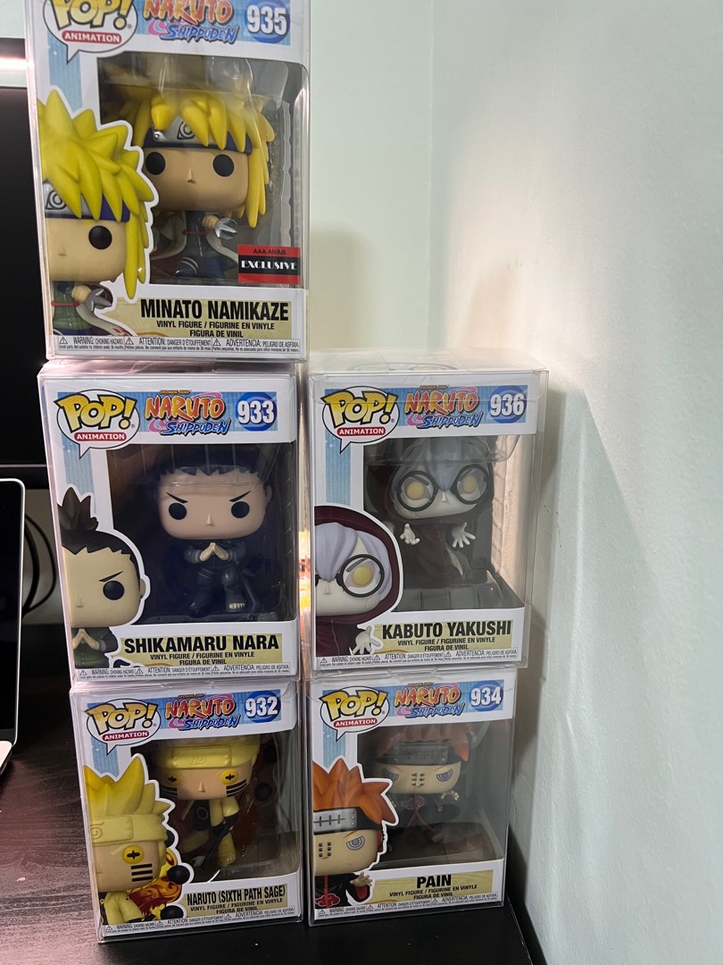 Naruto Funko Pops, Hobbies & Toys, Toys & Games on Carousell