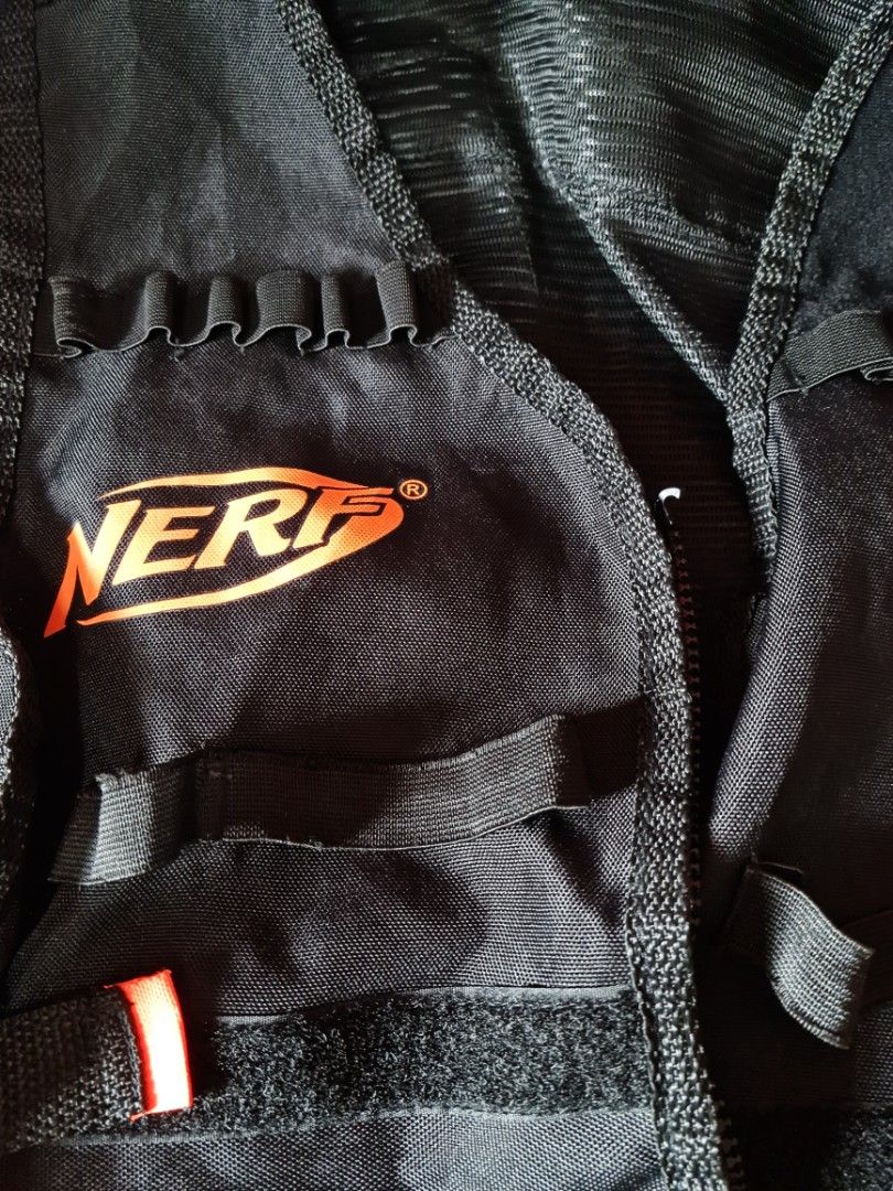 Nerf pretend play vest , jacket, Hobbies & Toys, Toys & Games on Carousell