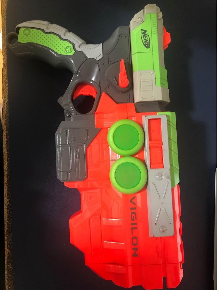 Nerf Vortex Vigilon Blaster, Hobbies & Toys, Toys & Games on Carousell