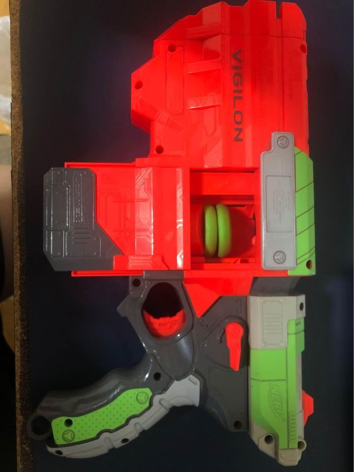 Nerf Vortex Vigilon Blaster, Hobbies & Toys, Toys & Games on Carousell