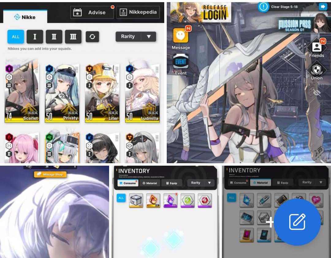 NIKKE God Tier Scar+Litter+Ludmilla 10+SSR, Video Gaming, Gaming Accessories, Game Gift Cards ...