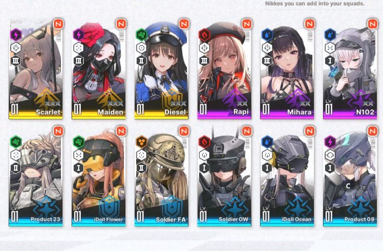 Nikke: Goddess of Victory Account SEA [Scarlet + Maiden, Video Gaming ...